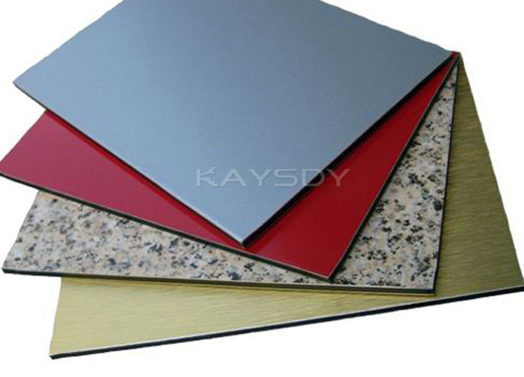 FireProof Alcopan Aluminum Composite Panel exterior composite panels GB/T 17748-1999 standard