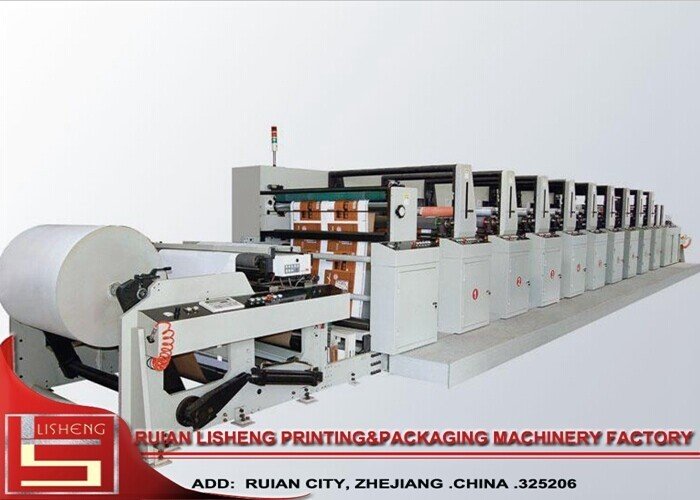 High efficiency Flexo Printing Unit for Paper , Aluminium - foil Paper , Cardboard Paper