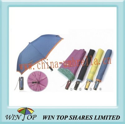 China 23" 2 Folds Metal Fashion Umbrella supplier