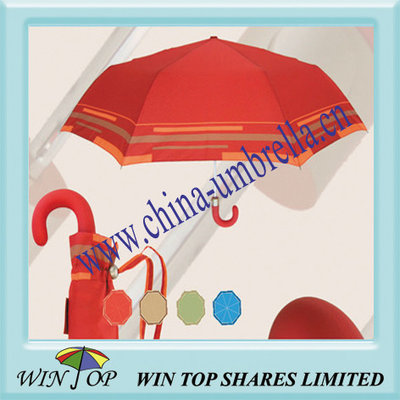 China 21" 3 Folding Graceful New Umbrella supplier
