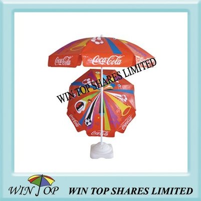 China 48" Beach Umbrella for Coca Cola supplier