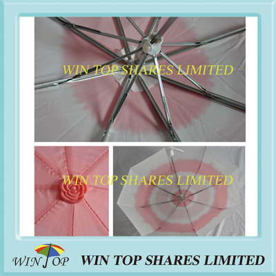 Rose Style Printing Elegant Umbrella supplier