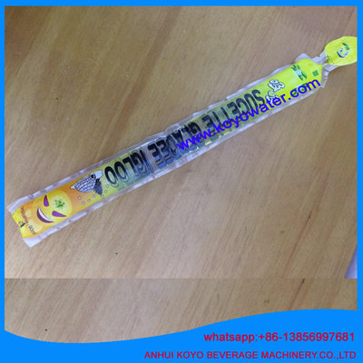 ice pop bag juice/milk/water/honey/yogurt tube production line