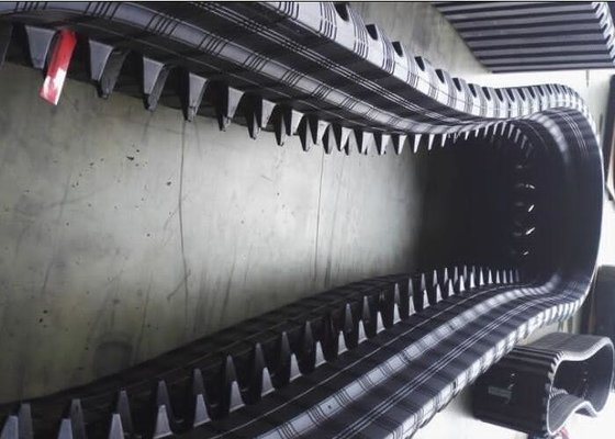 Dumper Rubber Track for Hitachi CG100,800mm width,Good Quality