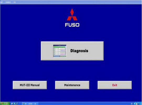 diagnostic scanner Fuso MUT3 industrial engine tester Diesel vehicle (trucks bus) diagnostic scanner