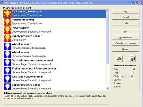 Wabco Diagnosis Software  consists of a range of Windows based software solutions and all the hardware