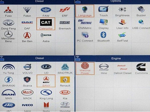 Professional Diagnostic Tool / Xtool Diagnostic Tools For PS2 Truck