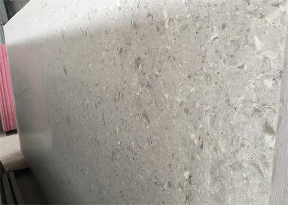Ginger Canyon Artificial Quartz Stone High Polished Slabs ISO9001/NSF