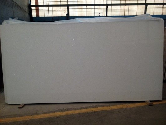 Polished Artificial Quartz Stone Haze Sparkle Grossy Shining Surface