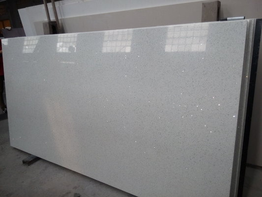 ISO9001 White Floor Tiles Grossy Shinning Finished 3200mmx1600mm
