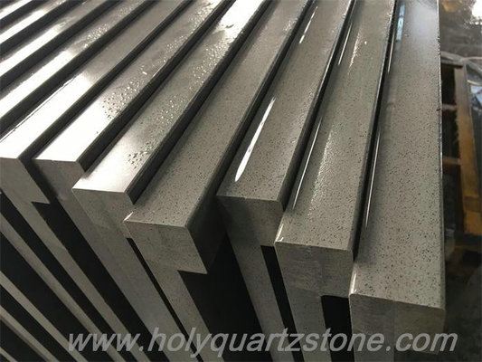 Laminated Prefab Quartz Stone Worktops Countertops Water Fire Proof