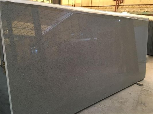 Grey Stellar Quartz Worktops / CE Certificate / SGS Test Report