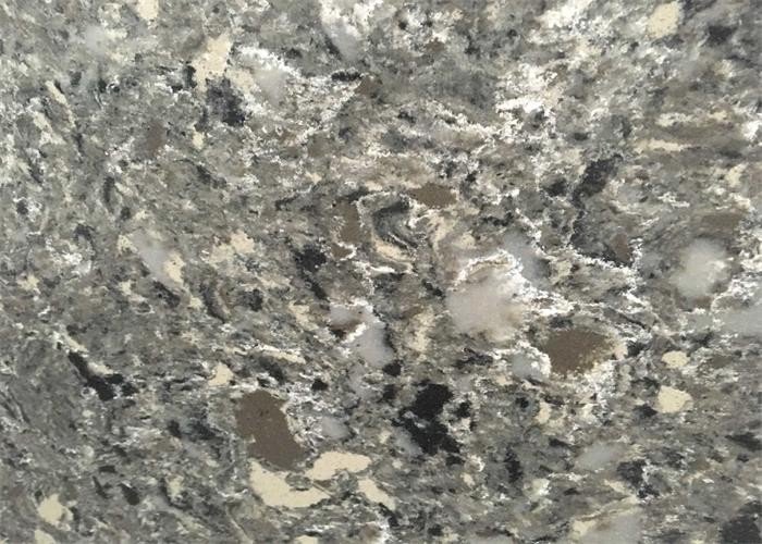 High Density Engineered Quartz Stone Surface For Kitchen Countertops