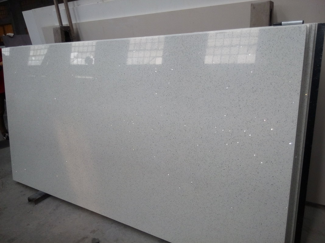 ISO9001 White Floor Tiles Grossy Shinning Finished 3200mmx1600mm