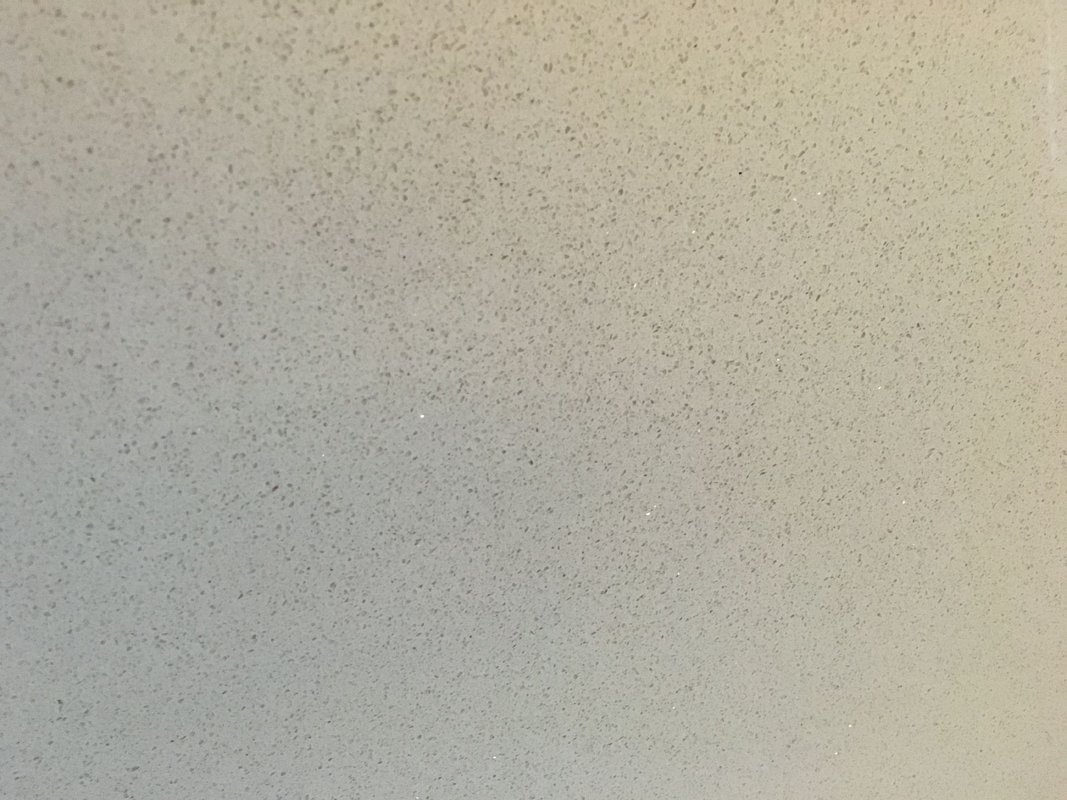 White Quartz Stone Counter Top Stone Haze Sparkle 3000mm X 1400mm