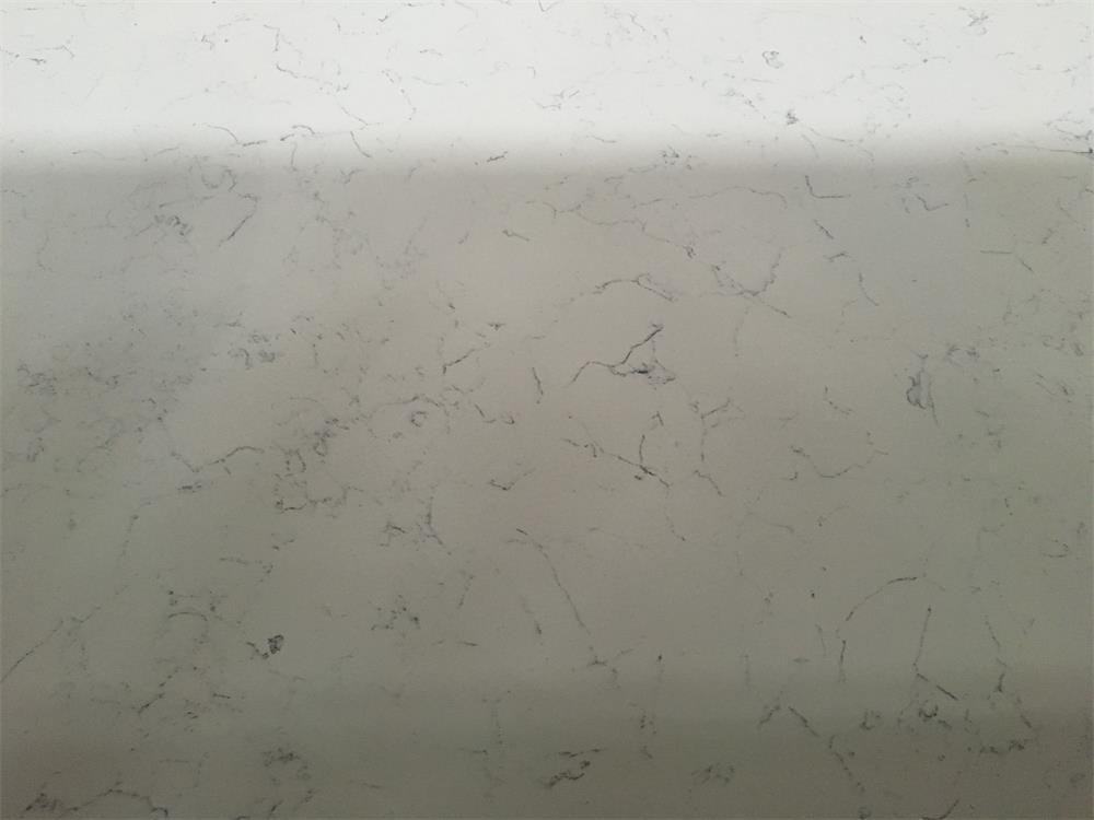 White Carrara Quartz Stunning Vein Design For Commercial Projects 3200mm x 1600mm