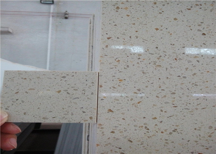Bathroom Custom Quartz Countertops Surfaces Building Material Anti Scratch and Eco Friendly