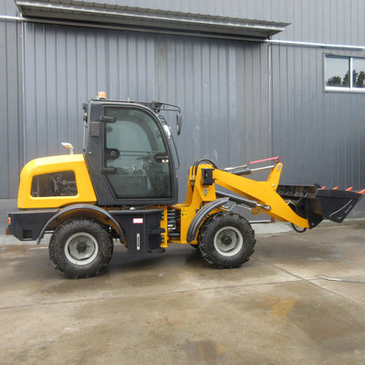 Articulated mini wheel loader cheap price CE loader with euroiii engine for road service