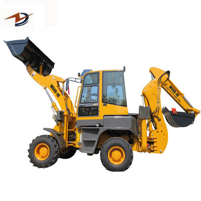 Articulated backhoe loader hydraulic breaker hammer digger auger attachment available
