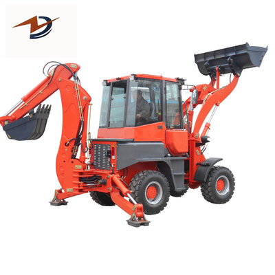 Compact backhoe loader and excavator customized hydraulic loader backhoe