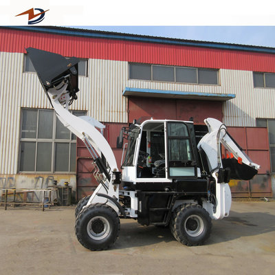 Compact backhoe loader and excavator customized hydraulic loader backhoe