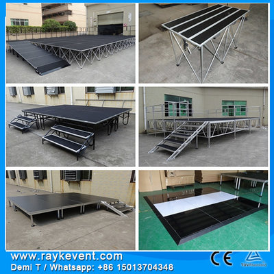 RK High quality  portable mobile stage pipe and drape concert sound systems