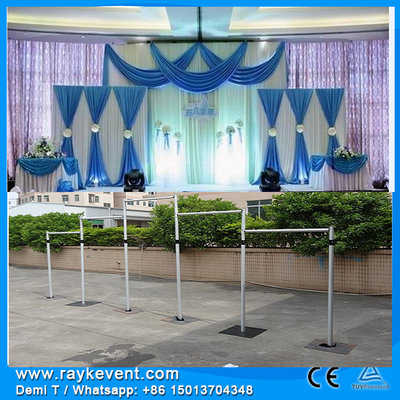 Wedding supplies circle curved pipe and drape wedding backdrops gold drapes wedding mandap pipe and drape