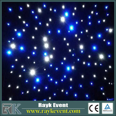 Hot sale star curtain outdoor event decorations led star cloth