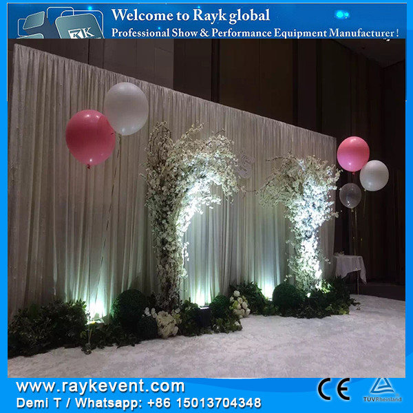 Wedding supplies circle curved pipe and drape wedding backdrops gold drapes wedding mandap pipe and drape
