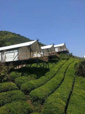 Nylon Floor Material Tent House with UV Protection and Waterproof supplier