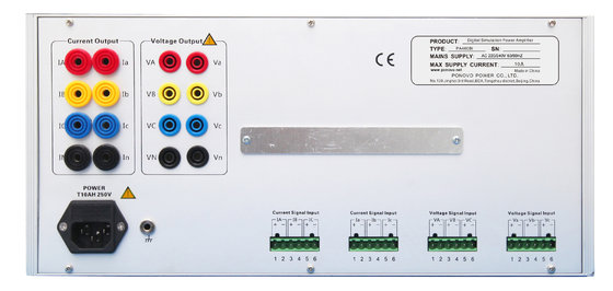 Ponovo PA460Bi Digital Real Time Simulation Power Amplifier