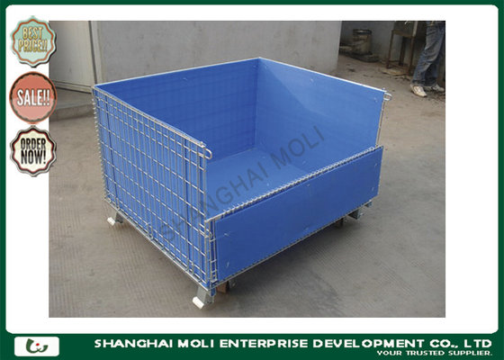 China Industrial multipurpose Large metal Wire Storage Containers , wire mesh box distributor