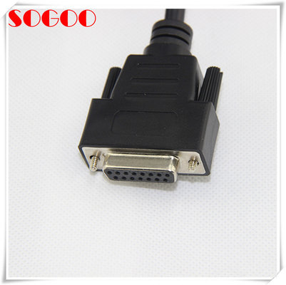 OEM / ODM Bespoke Cable Assemblies DB15 To DB25 Cable 1 Year Warranty