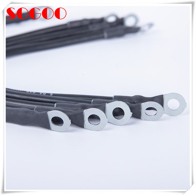 Ground Lug Battery Cable Assembly , Ring Terminal Wiring Harness Jst Connector