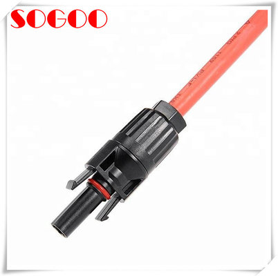 Anti Aging Solar Cable Assembly , Audio Cable Assembly Customized Length