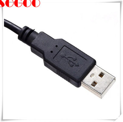 Waterproof Car Dashboard Flush Mount USB 2.0 Socket Extension Panel Cable