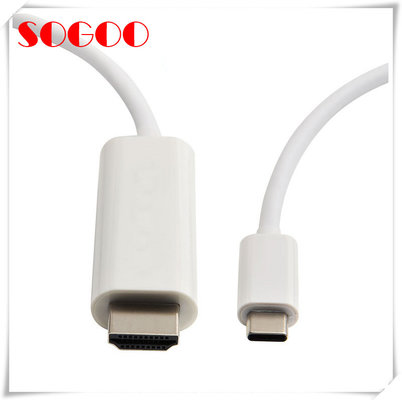 HDMI Application USB C To Hdmi Cable 4k Customized Length HDCP Compliant