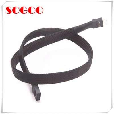 Angitu PC Motherboard Cables 9 Pin HD Audio Front Panel Cable Assembly