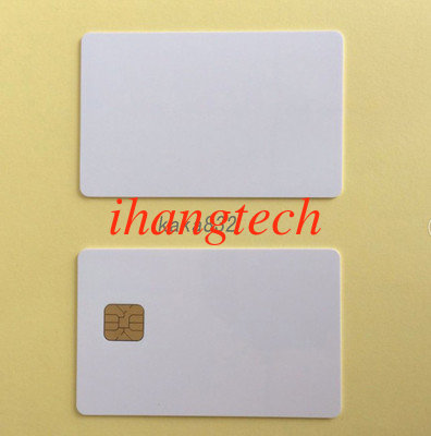 ISO7816 RFID Contact SLE 4442 Chip PVC Smart Card Inkjet Printable IC Card supplier