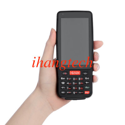 Black 4G Terminal PDA Barcode Scanner Android5.1 64bit Quad-Core 4.0 inch 4000mAh 2GB RAM 16GB Storage (Max up to 32G) supplier