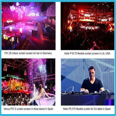 Outdoor 10 mm LED Display Panel Plastic Big Video Screen SMD3528 110 Degree