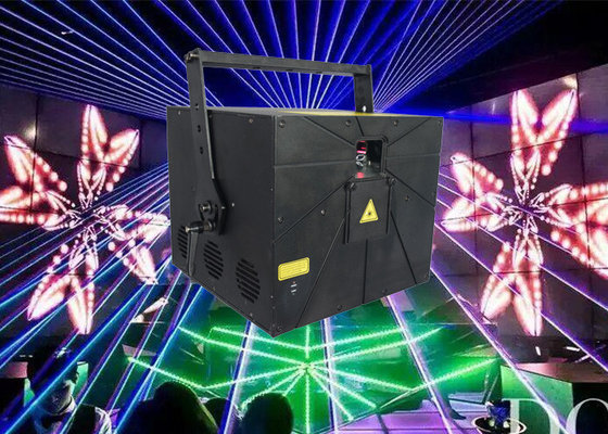 Custom Fantastic RGB Laser Light Systems Disco Christmas Party lighting 30K 2000MW