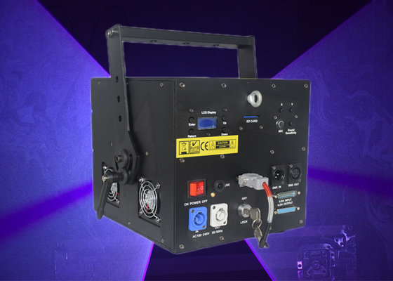 4lm DMX 512 Green Mini Laser Light 90Ra High Performance 10,000 Hours