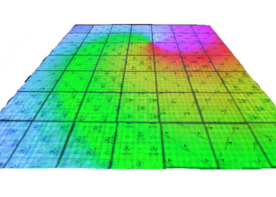 Acrylic Panels Digital LED Dance Floor Full Color RGB / Saturday Night Fever Dance Floor