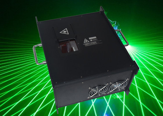 2000mw Green Laserman Show Quickshow Laser Animation Software 1W - 5 W Fan Cooling