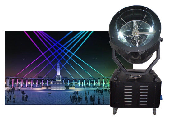 110° 3kw Outdoor Searchlight Wall Lights Powerful Discolor Single Head​ 5600K