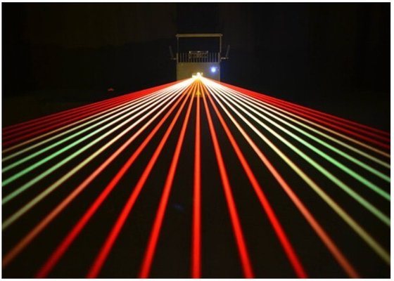 Analog 100Khz Party Animation Laser Light , Pure Diode RGB Stage Lighting