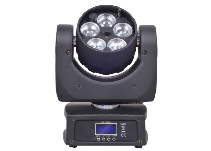 Quad Color LED Moving Head Zoom , DJ Lights Moving Heads 8 Degree High efficiency