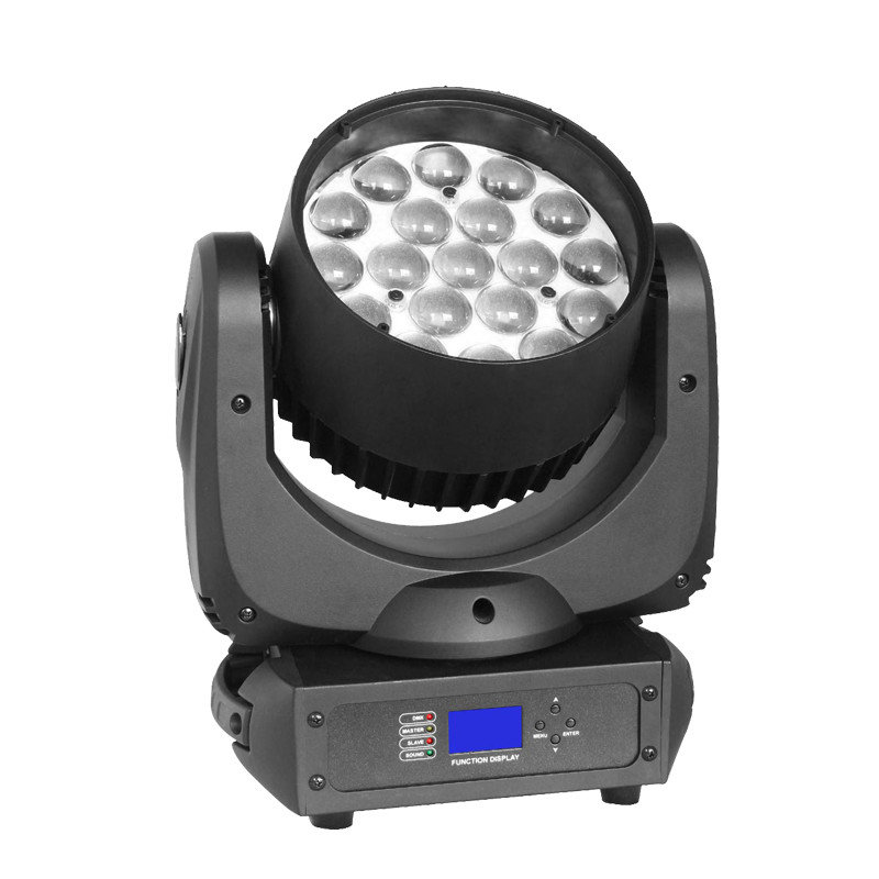 Osram 19 × 12W LED Moving Head Light Beam DMX512 Bee Eye Wash Lighting 5000 Lumen