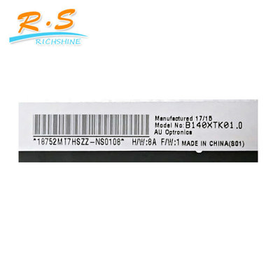 AUO B140XTK01.0 14" slim EDP lcd 1366*768  30pin  small  interface